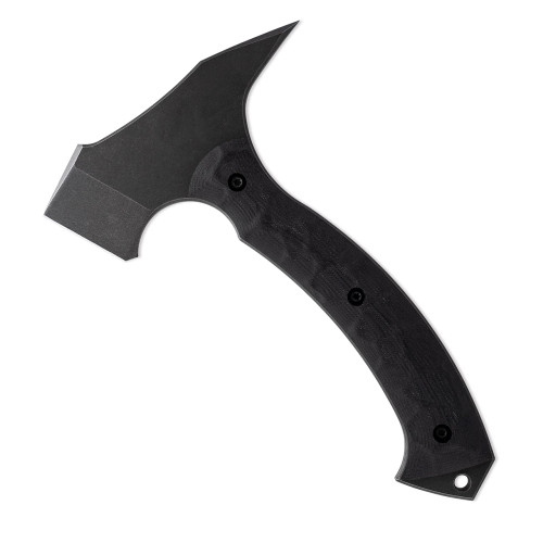 Toor Knives F13 Tommy Tomahawk Carbon Black G-10 Handle Black Head ...
