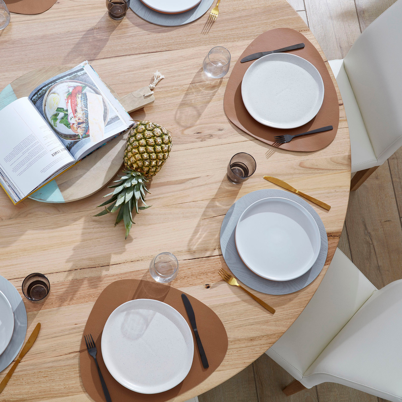 Kennedy round messmate dining table | Focus on Furniture