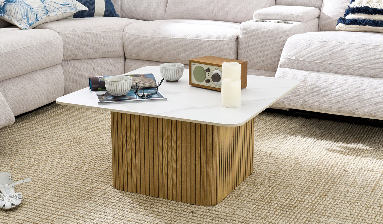 Crema set of 2 coffee and side tables | Focus on Furniture