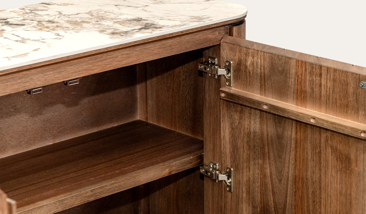 Montera buffet | marble top dining & living furniture | Focus on Furniture