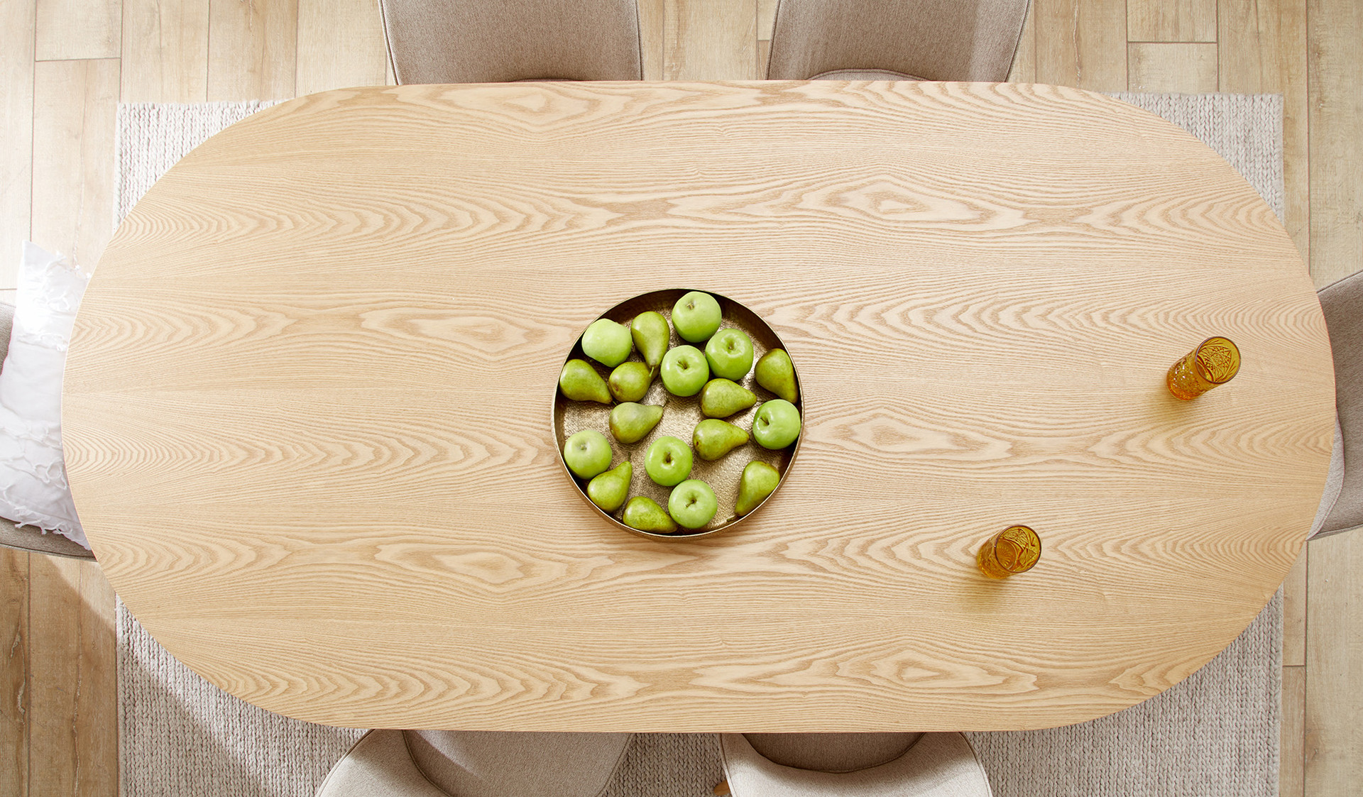 Eclipse natural dining table | Focus on Furniture