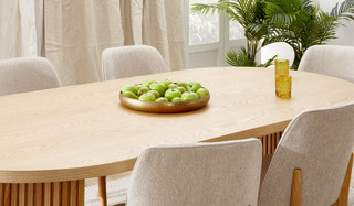 Eclipse natural dining table | Focus on Furniture