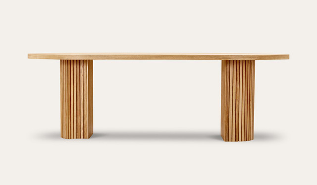 Eclipse natural dining table | Focus on Furniture
