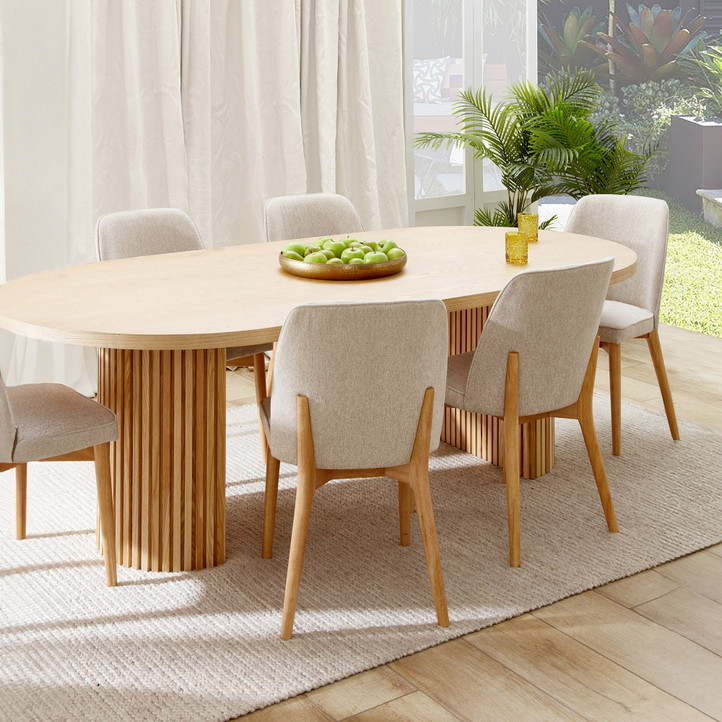 Eclipse natural dining table | Focus on Furniture