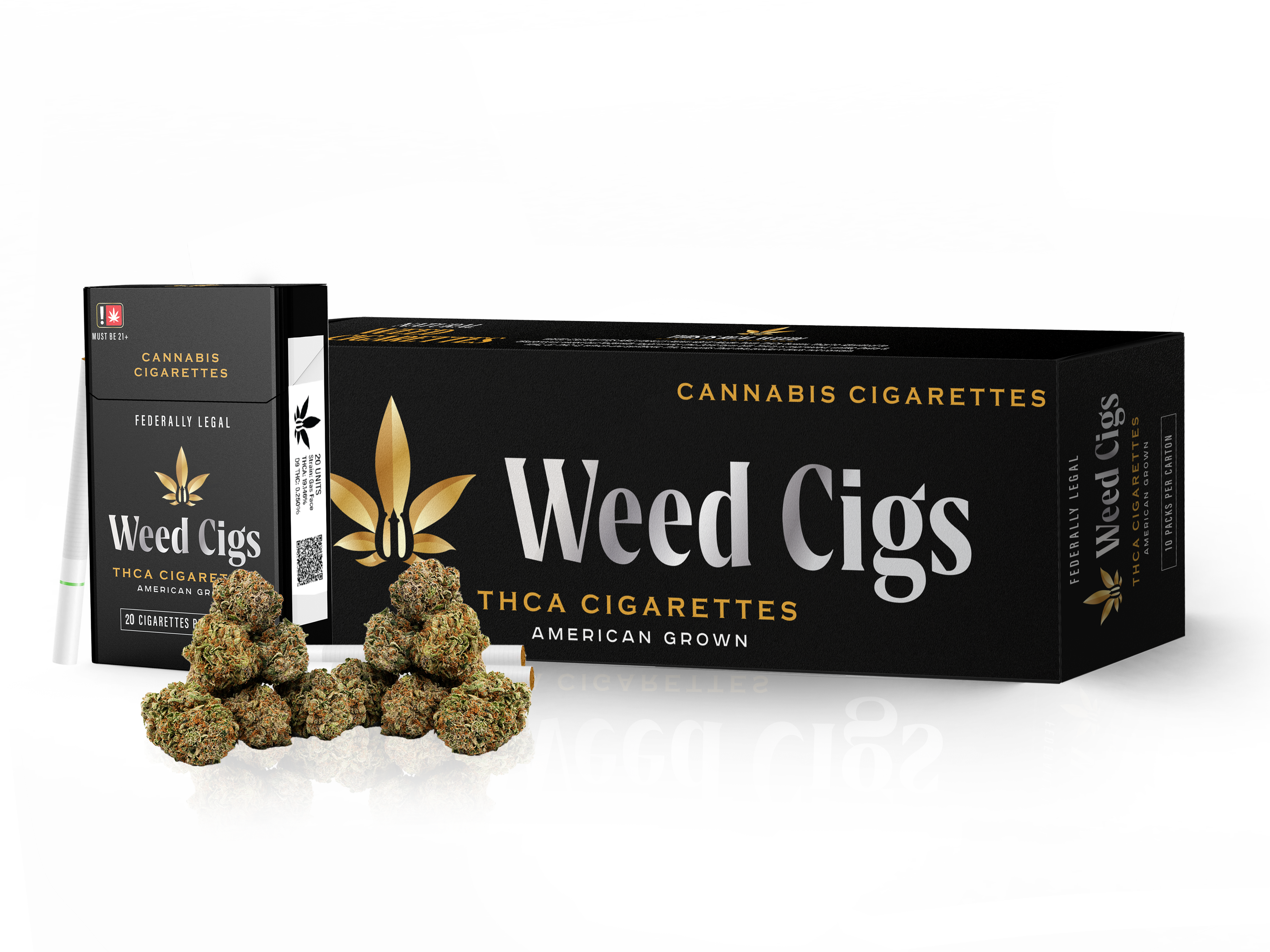 Weed Cigs – Legal Weed Cigarettes with THCa Flower Inside
