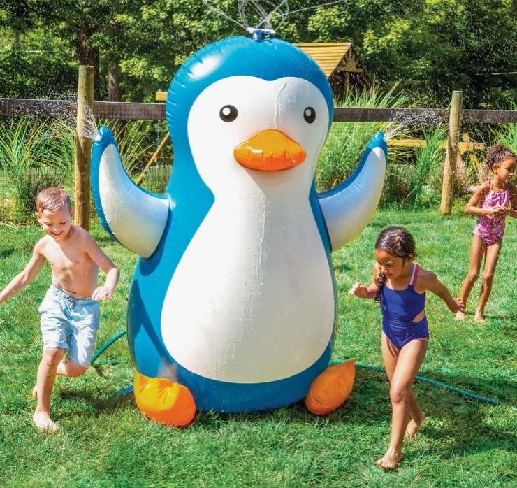 Giant Penguin Sprinkler - Penguin Gallery