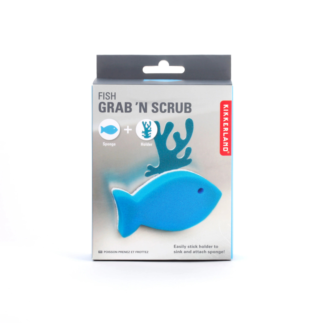 Grab N Scrub Fish | Kikkerland | The Penguin Gallery