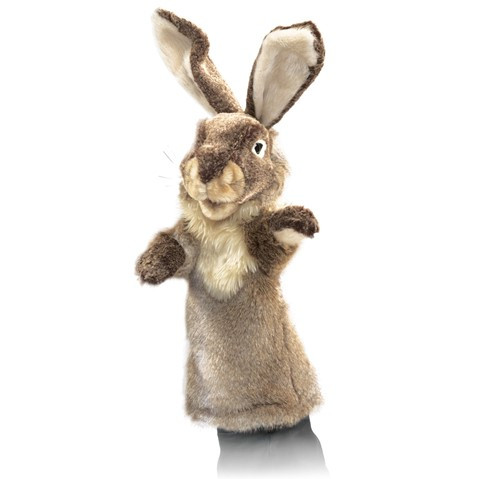 Rabbit Stage Puppet | Folkmanis® | The Penguin Gallery