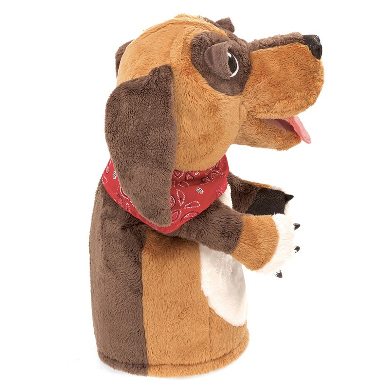 Dog Stage Puppet | Folkmanis® | The Penguin Gallery