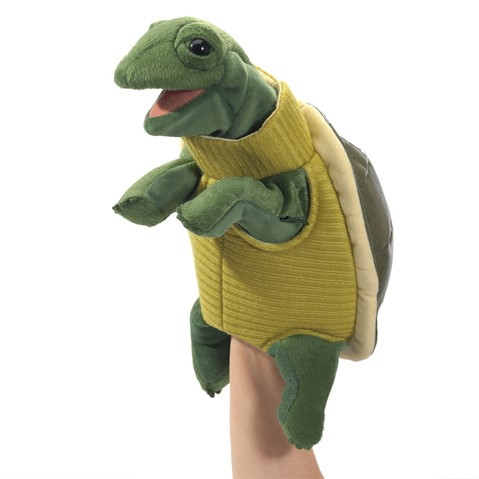 Turtleneck Turtle Puppet | Folkmanis® | The Penguin Gallery