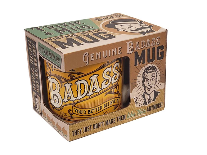 Badass Mug | Trixie & Milo | The Penguin Gallery