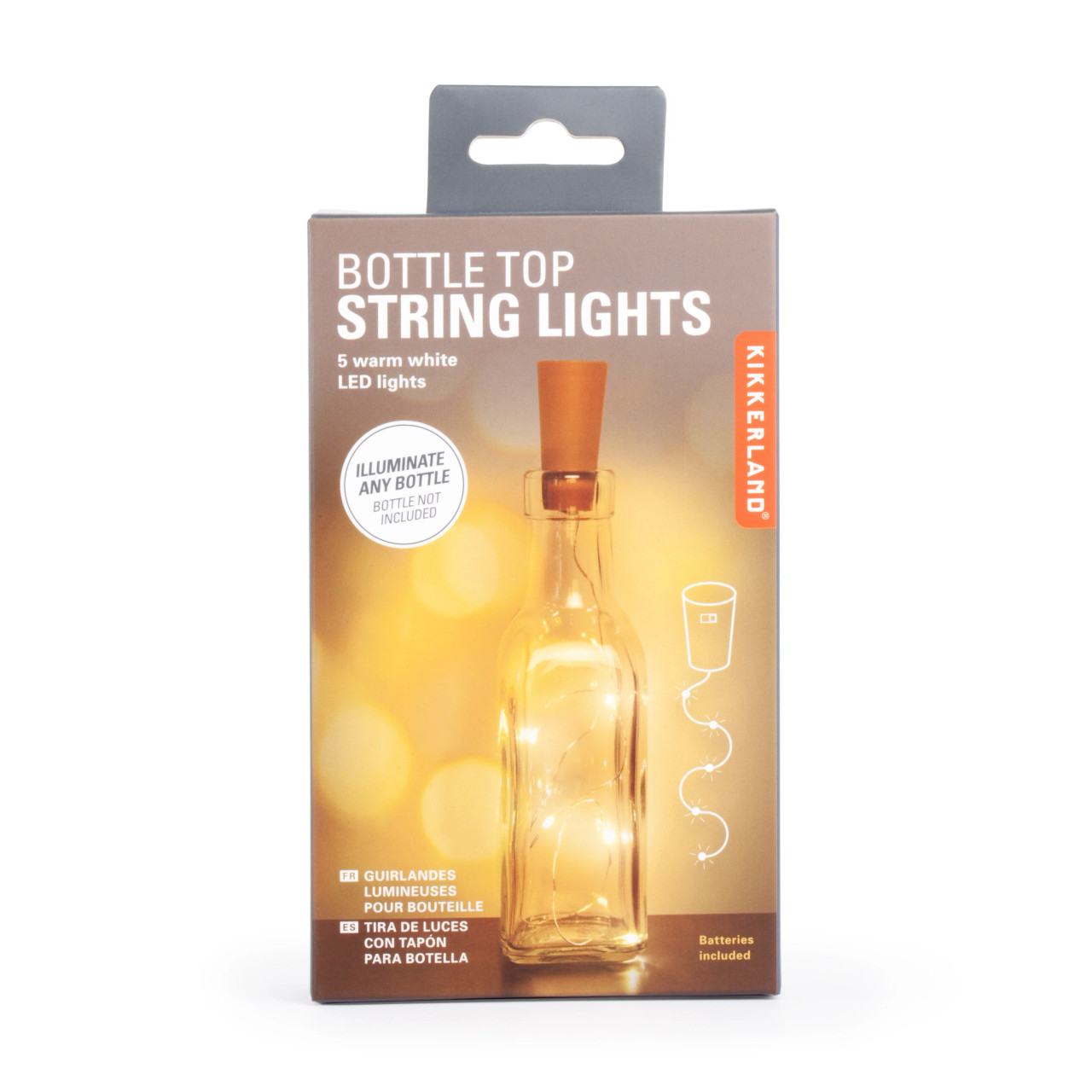 Bottle Top String Lights | Kikkerland | The Penguin Gallery
