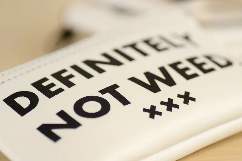 Definitely Not Weed Pouch | Meriwether | The Penguin Gallery
