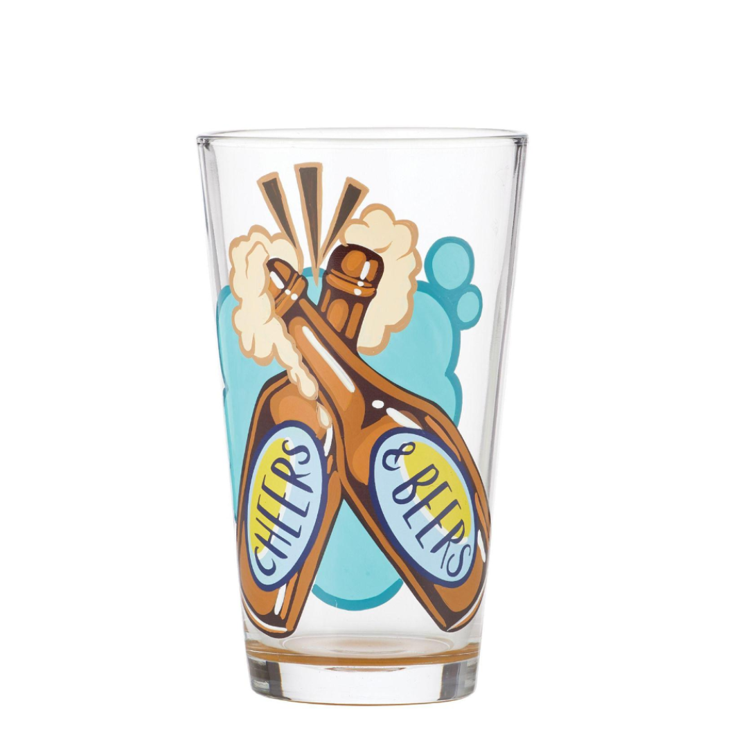 Cheers and Beers Pint Glass | Lolita | The Penguin Gallery