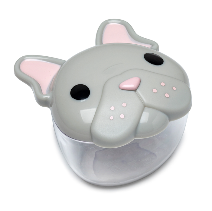 Bulldog Snack Container | Melii Baby | The Penguin Gallery