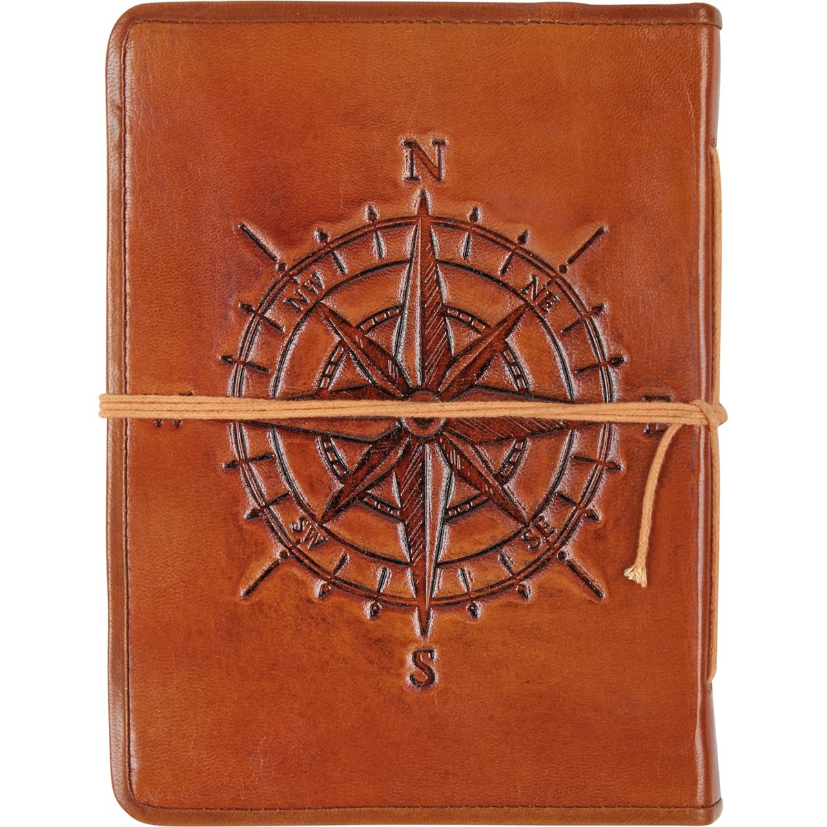 Compass Rose Leather Journal | Primitives by Kathy | The Penguin Gallery