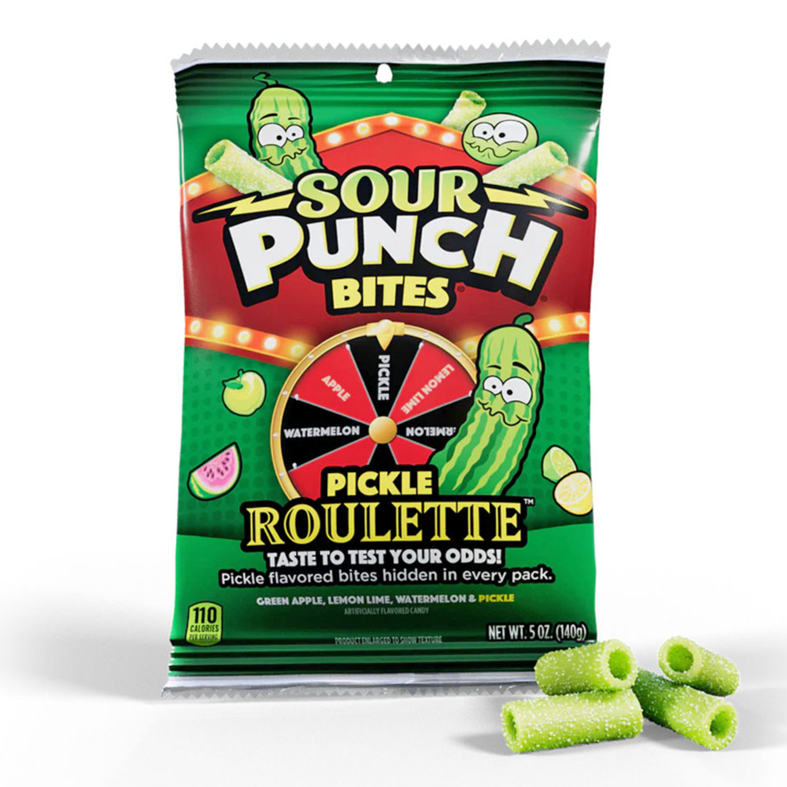Sour Punch Bites Pickle Roulette Candy | Grandpa Joe’s Candy | The ...