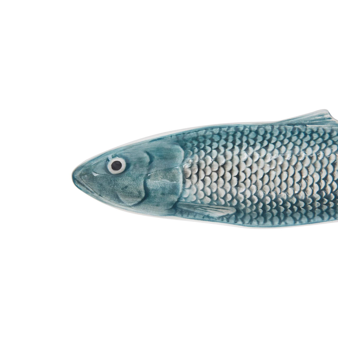 Painted Fish Plate Sardine | Creative Co-op | The Penguin Gallery
