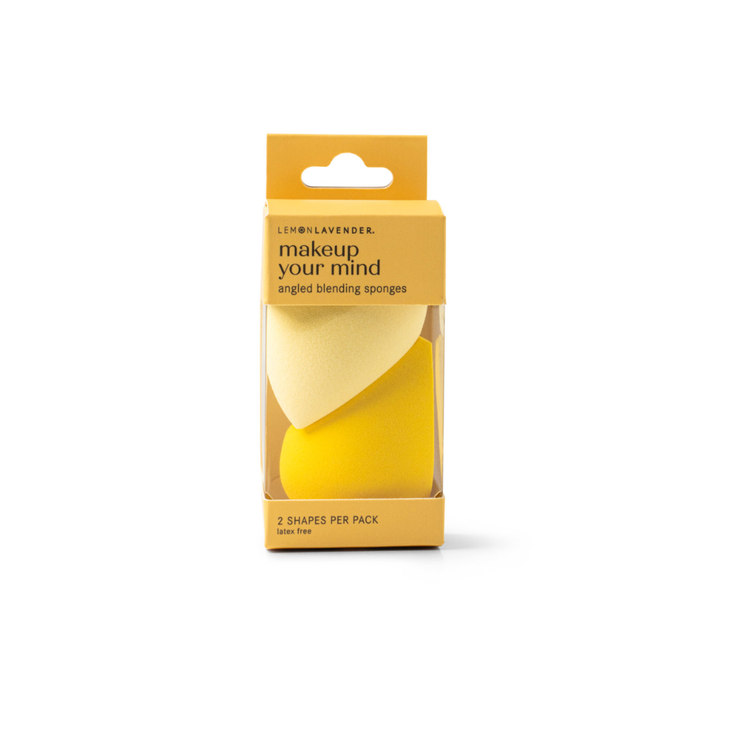 Yellow Makeup Blending Sponges | Lemon Lavender | The Penguin Gallery