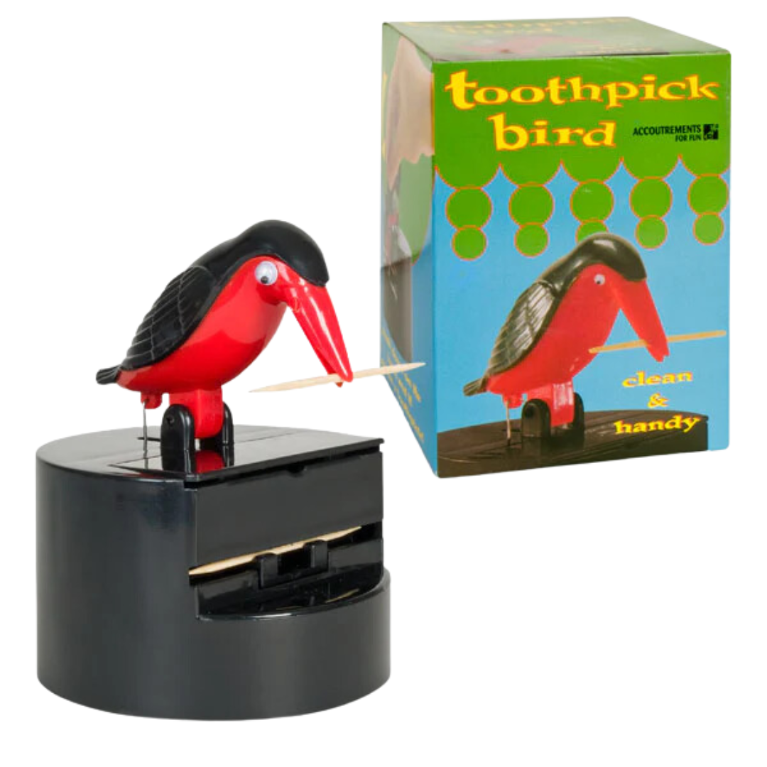 Bird Toothpick Dispenser | Archie McPhee | The Penguin Gallery