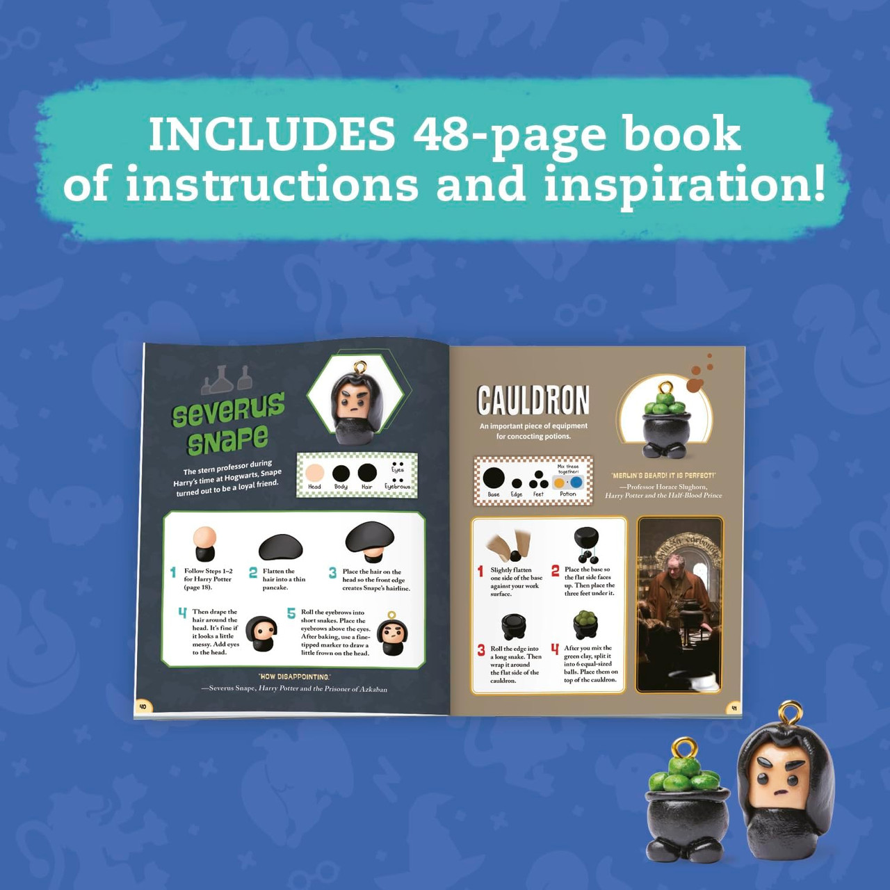 Harry Potter Clay Charms Craft Kit | Klutz Press | The Penguin Gallery
