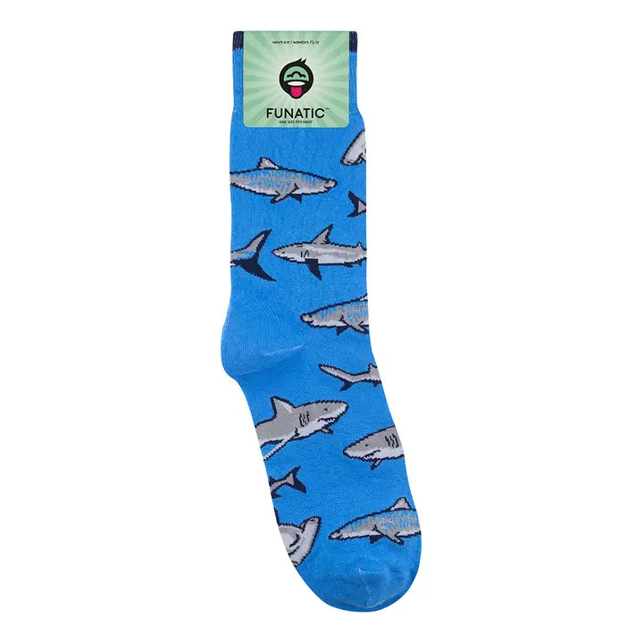 Shark Socks | Funatic | The Penguin Gallery