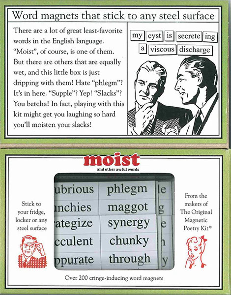 Moist Magnetic Poetry Kit | Magnetic Poetry | The Penguin Gallery