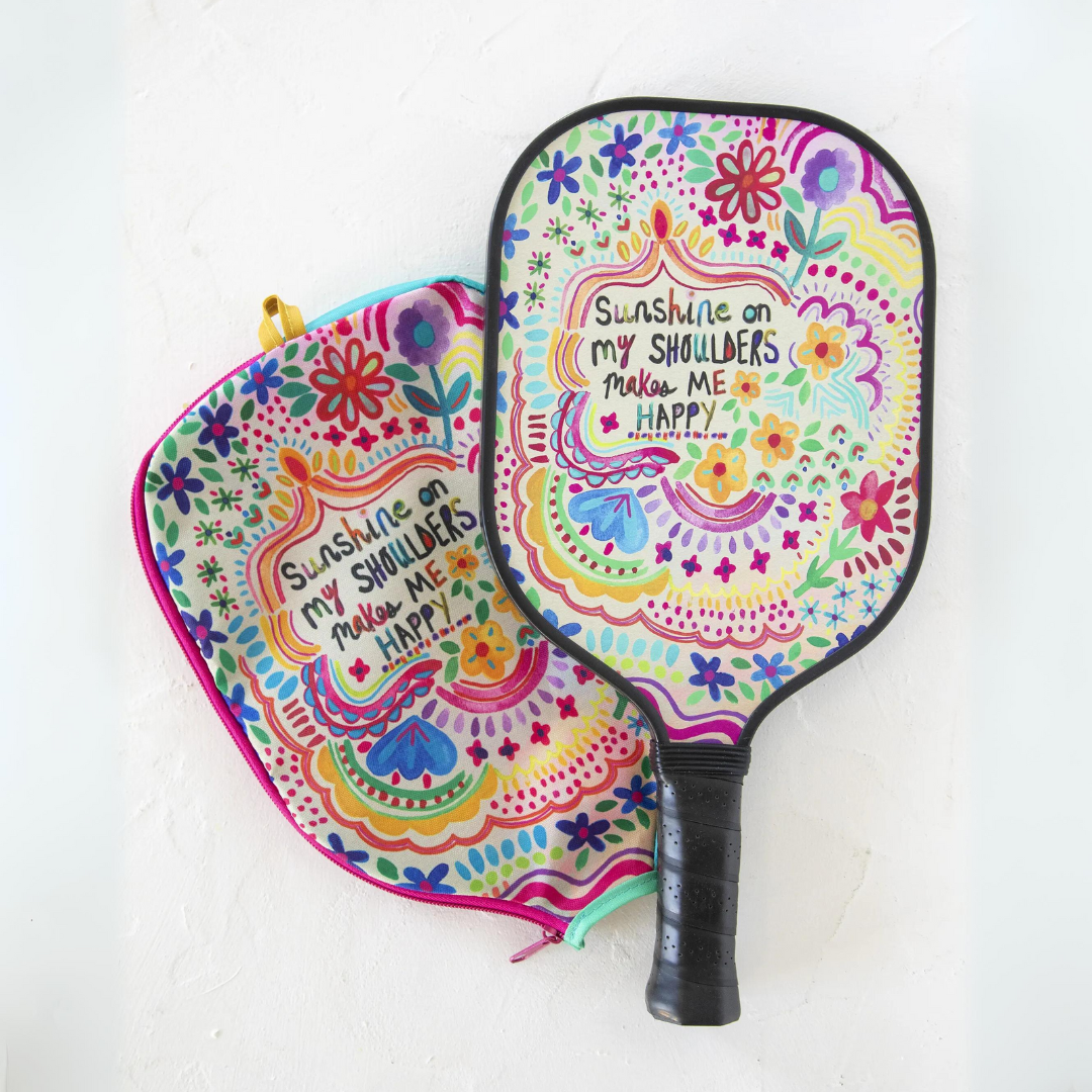 Sunshine Pickleball Paddle | Natural Life | The Penguin Gallery