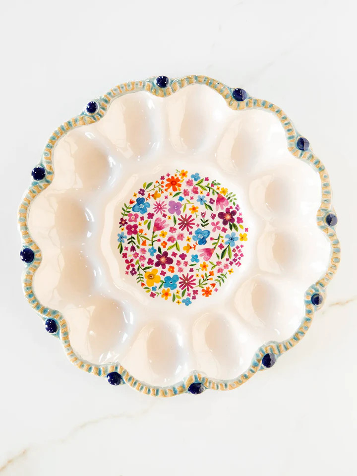 Artisan Egg Platter | Natural Life | The Penguin Gallery