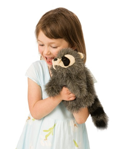 Baby Raccoon Puppet | Folkmanis® | The Penguin Gallery