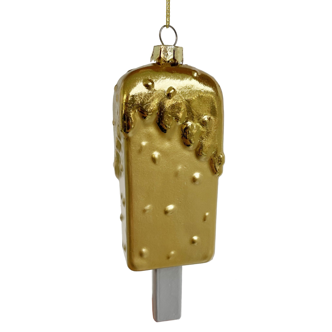 Gold Popsicle Ornament| Shishi | The Penguin Gallery