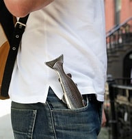Large Fish Flask | Kikkerland | The Penguin Gallery