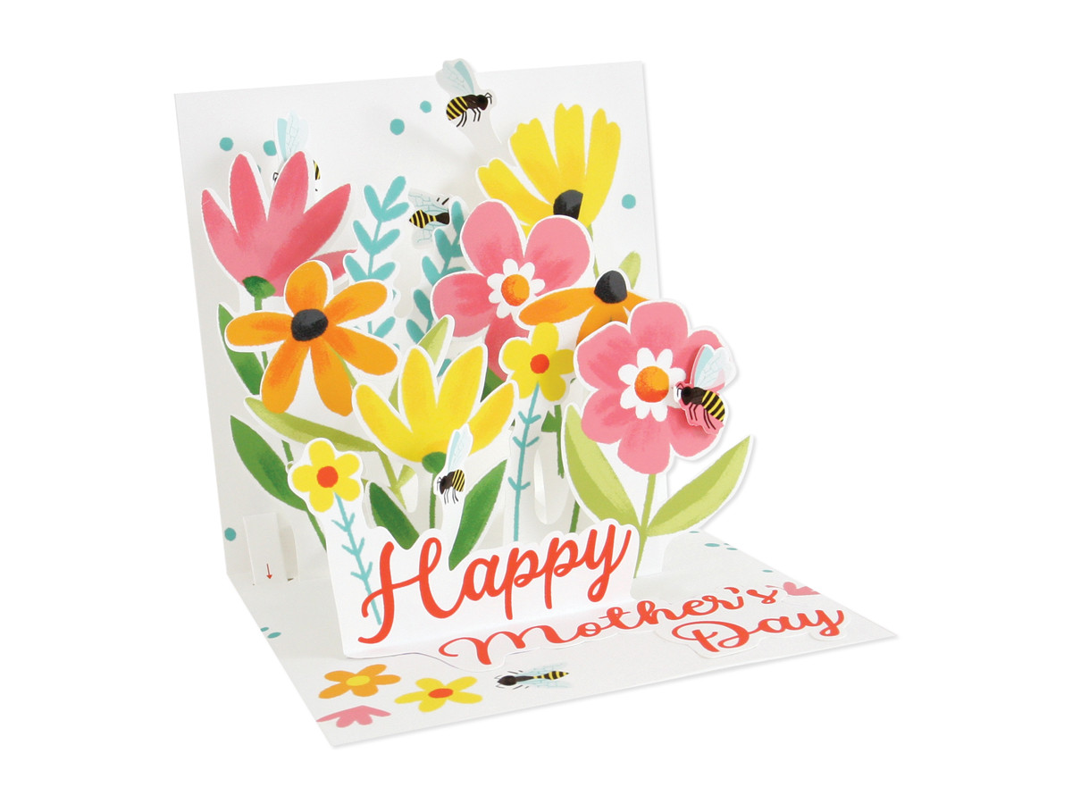 Daisy Bumble Bee - Mother's Day Card | Up With Paper | The Penguin Gallery