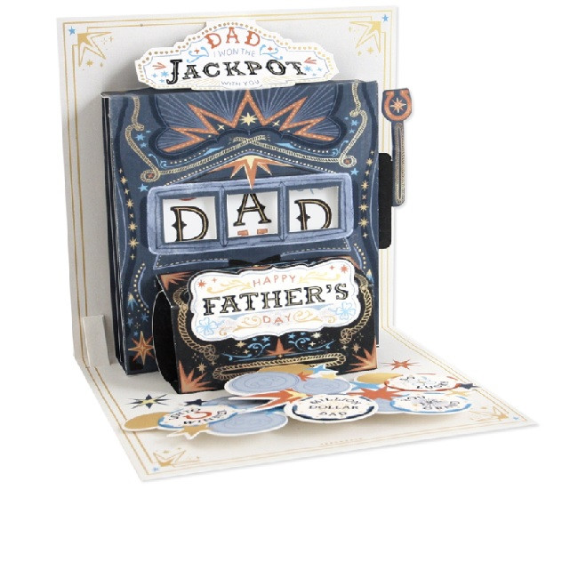 Father's Day Card- Vintage Jackpot | Up With Paper | The Penguin Gallery