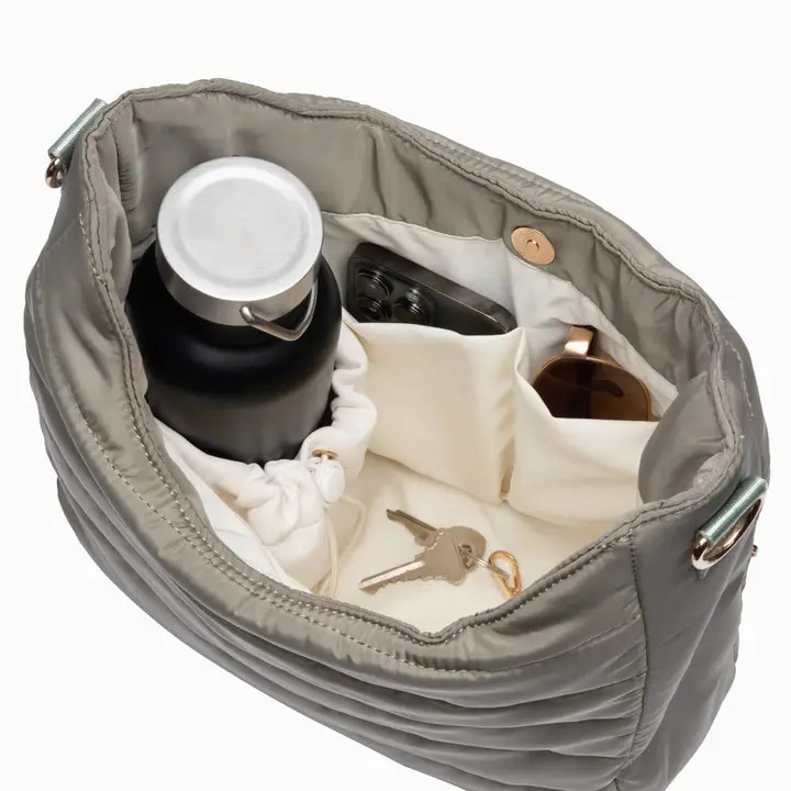 Sage Green Hydrodoulble Crossbody Bag | Wanderful | The Penguin Gallery