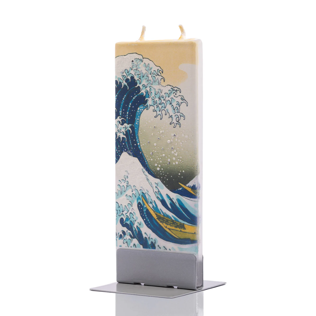 The Great Wave Candle | Flatyz | The Penguin Gallery