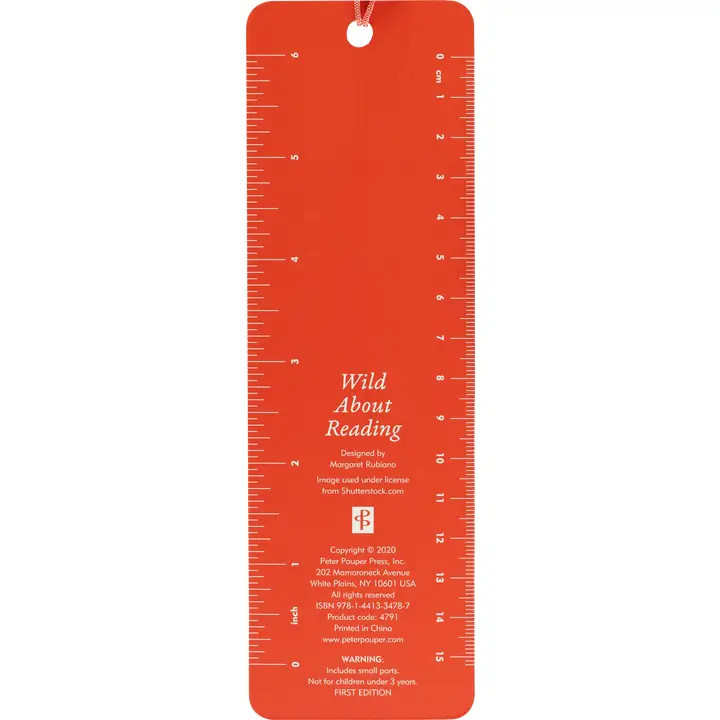 Wild About Reading Bookmark | Peter Pauper | The Penguin Gallery