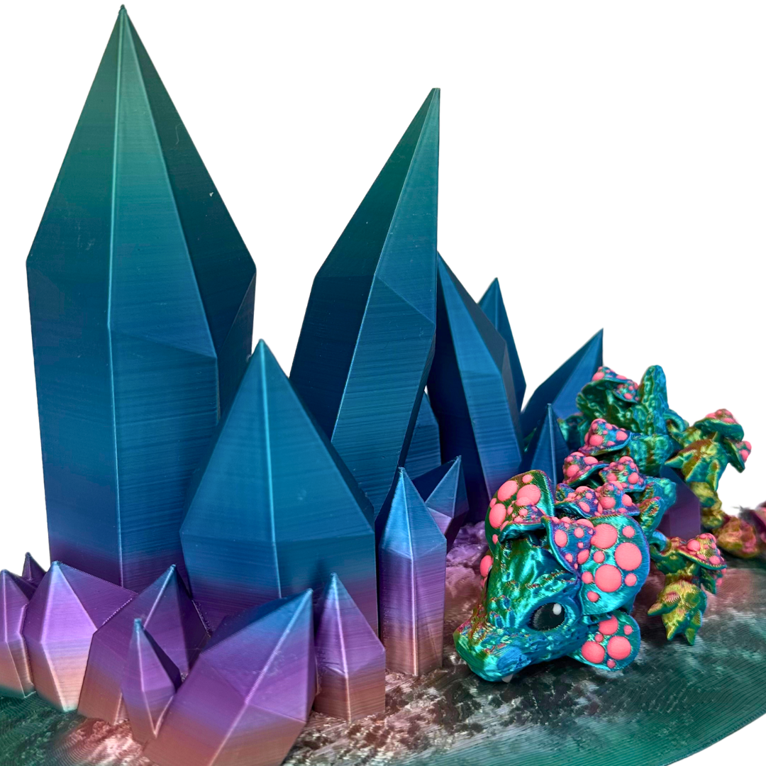 Crystal Display | The 3D Toy Store | The Penguin Gallery