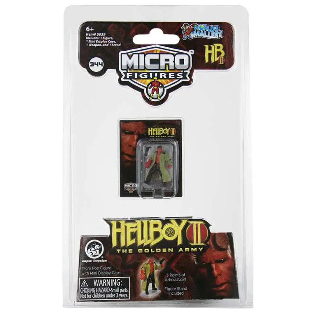 World's Smallest Micro Figure Universal Horror Hellboy | Super Impulse ...