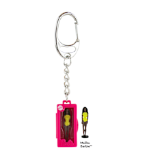 World's Smallest Barbie Mini Case Malibu Yellow KeyChain | Super ...