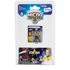 World's Smallest Micro Figure Star Trek Capt. Kirk| Super Impulse Toys ...