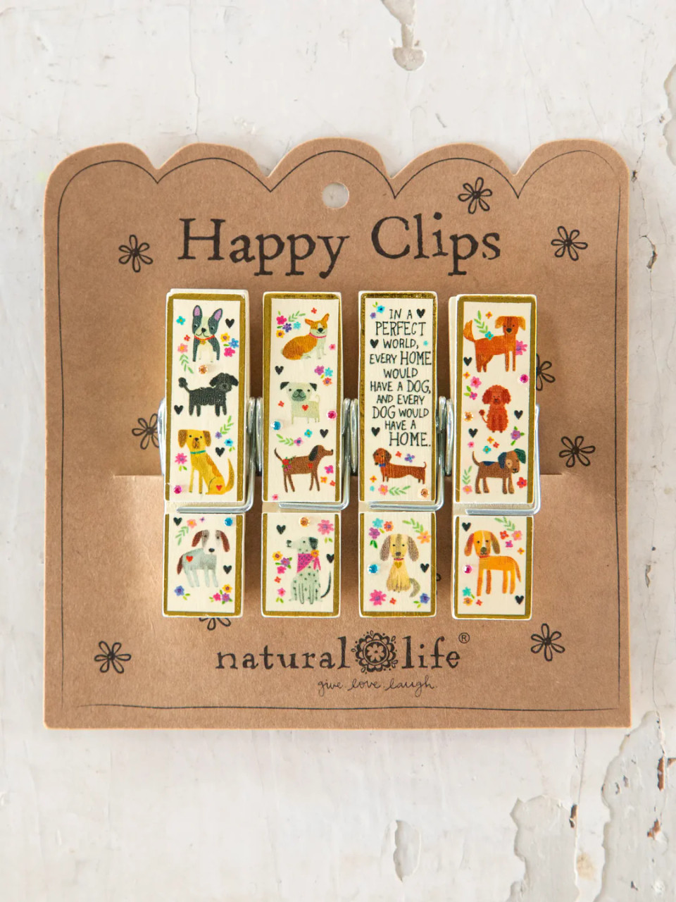 Every Dog has a Home Happy Chip Clips | Natural Life | The Penguin Gallery
