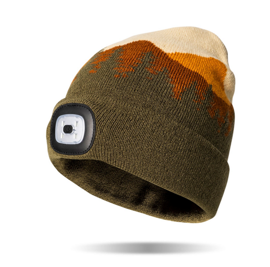 Night Scope Rechargeable LED Beanie Mountain - Penguin Gallery
