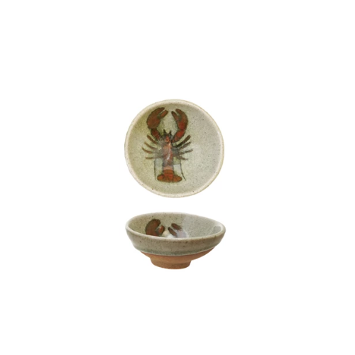 Lobster Hand-Painted Pinch Pot| Creative Co-op | The Penguin Gallery