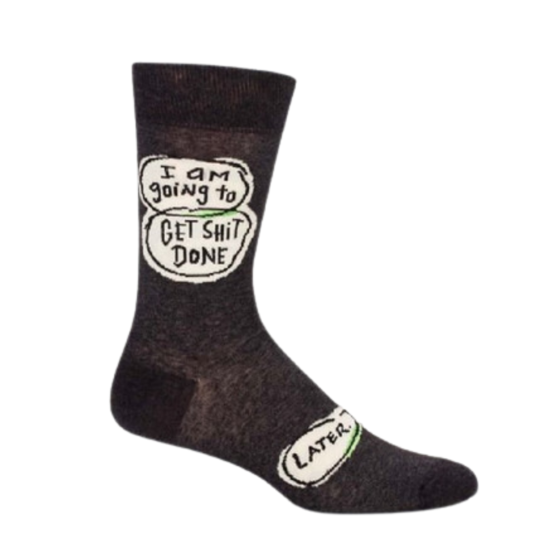 Get Shit Done Men's Socks - Penguin Gallery