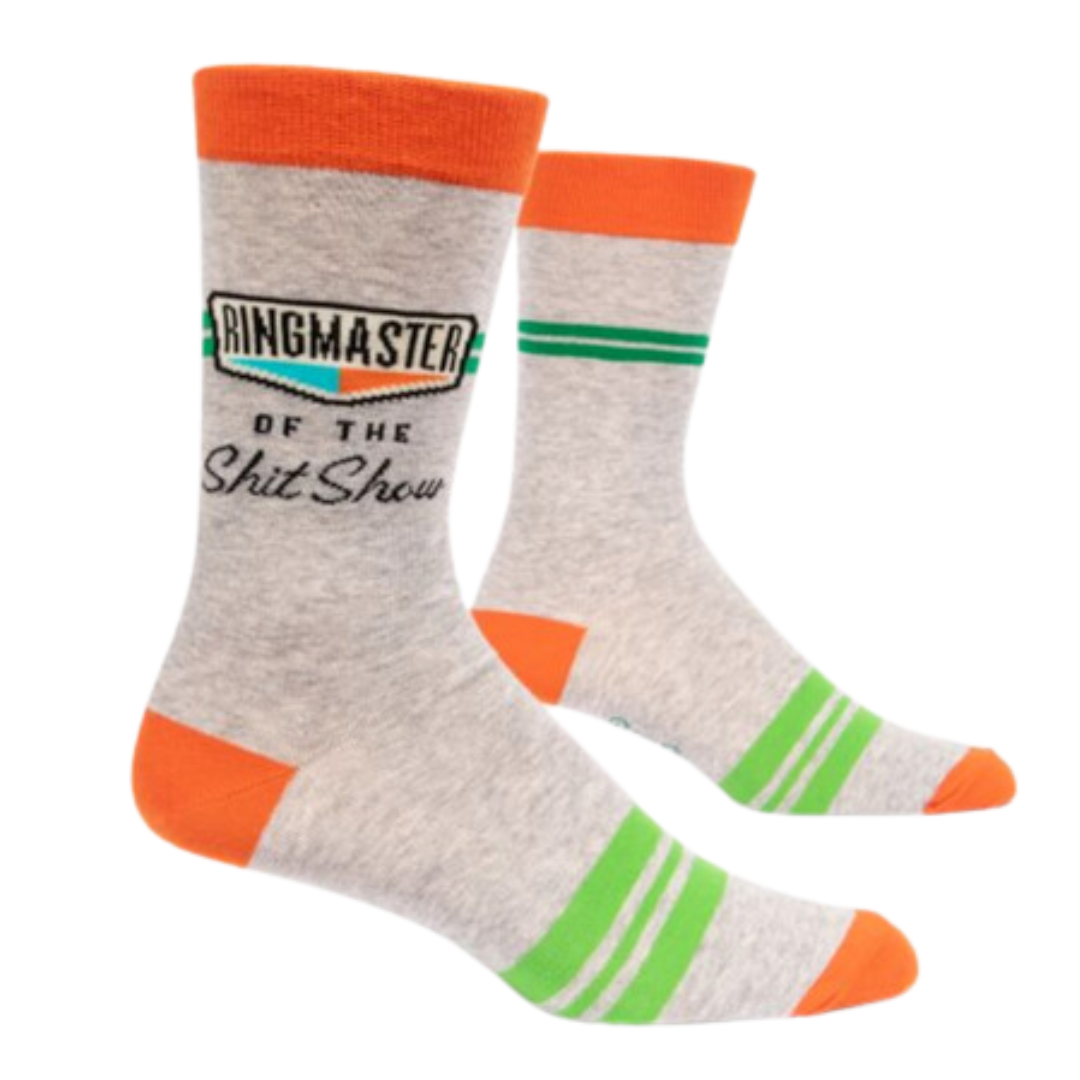 Ringmaster Of The Shit Show Men's Socks - Penguin Gallery