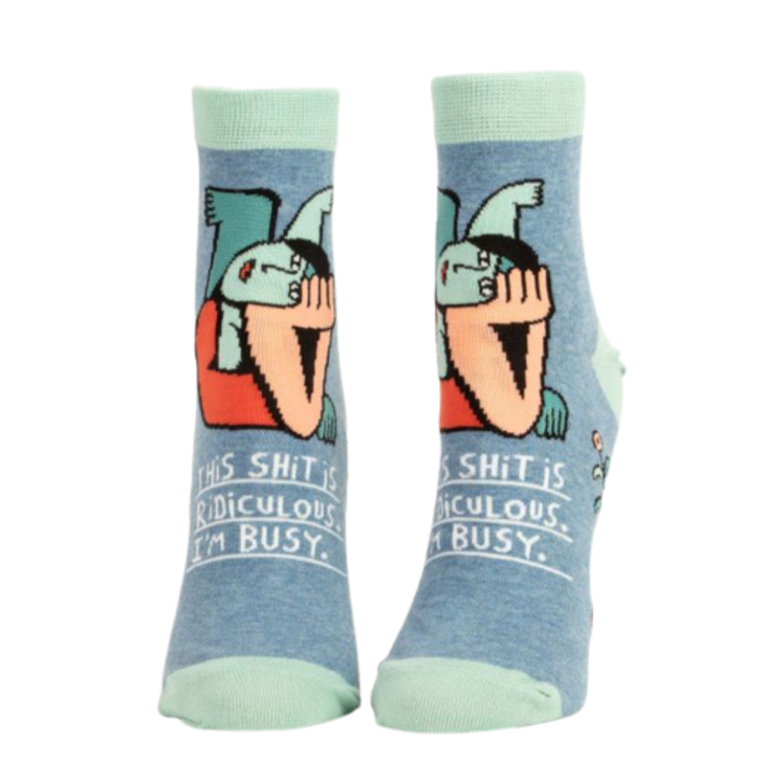 This Sh*t is Ridiculous Women's Ankle Socks - Penguin Gallery