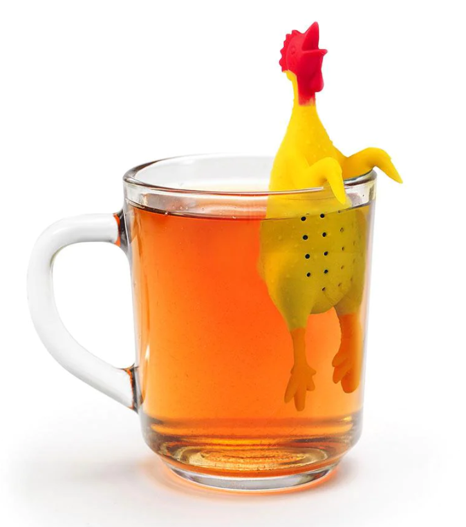 Rubber Chicken Tea Infuser - Penguin Gallery
