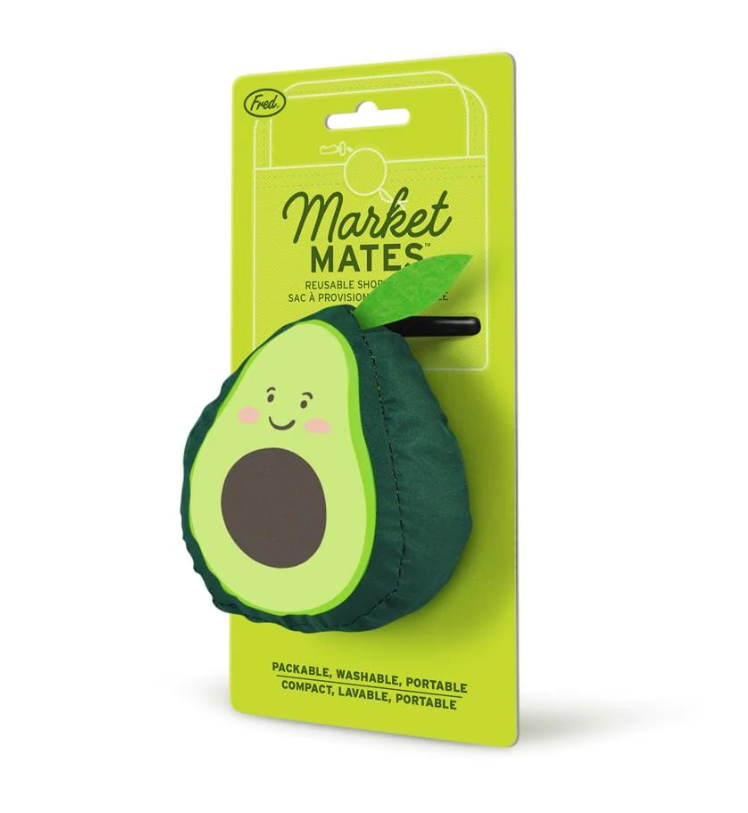 Avocado Reusable Grocery Bag - Penguin Gallery