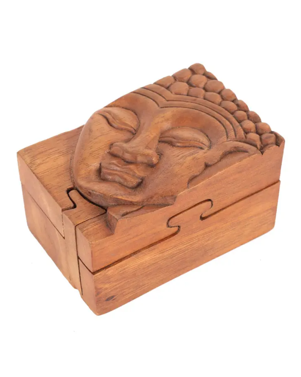 Buddha Wooden Puzzle Box | Benjamin International | The Penguin Gallery